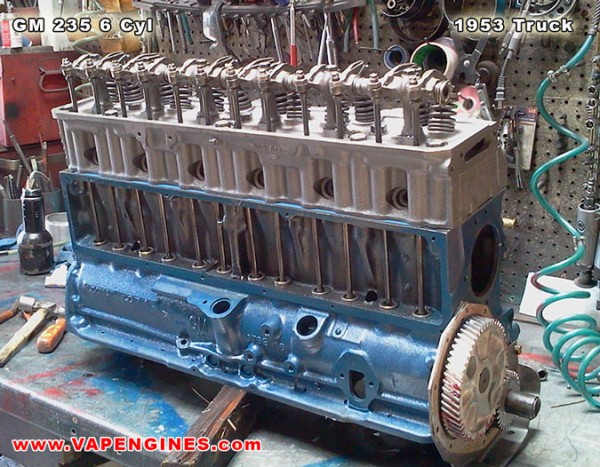Remanufactured Chevy 216 Engine Builder- Inline 6