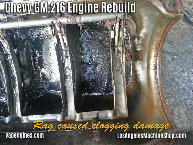 Chevy GM 216 Engine Rebuild - Los Angeles Machine Shop- Engine ...