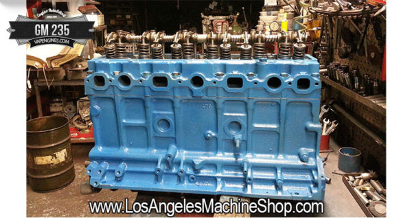GM 235 Remanufactured Engine - Los Angeles Machine Shop- Engine ...