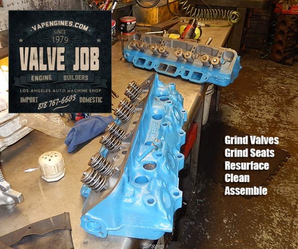 1955 Buick Special 264 Nailhead V8 - Los Angeles Machine Shop- Engine ...