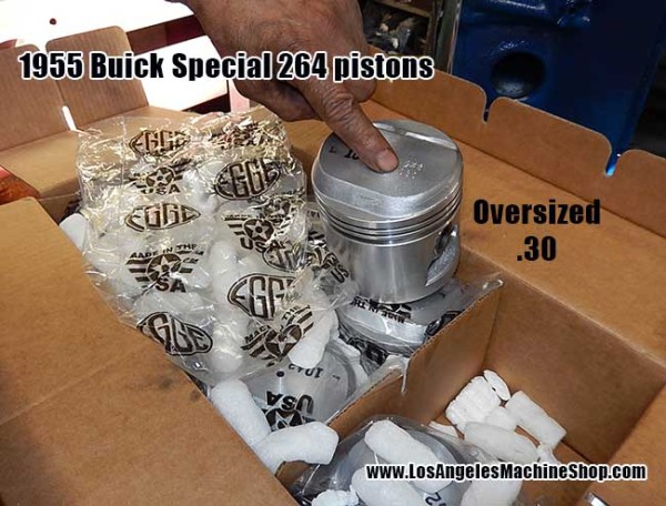 1955 Buick Special 264 Nailhead V8 - Los Angeles Machine Shop- Engine ...