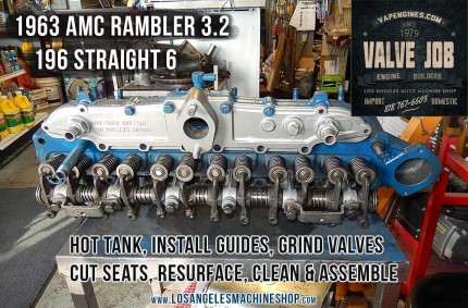 63' AMC Rambler 196 3.2 Remanufactured Engine - Los Angeles Machine ...