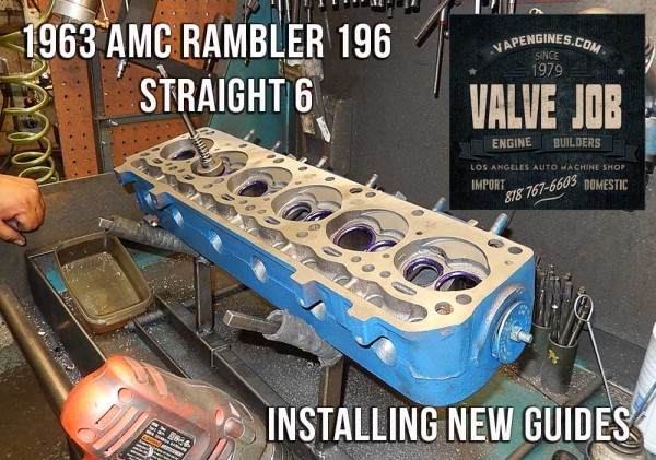 63' AMC Rambler 196 3.2 Remanufactured Engine - Los Angeles Machine ...