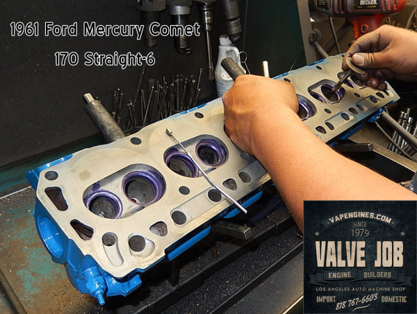 61 Mercury Comet 170 Straight 6 Rebuilt Engine - Los Angeles Machine ...