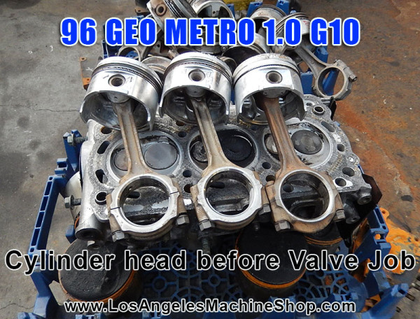 96 Geo Metro G10 1.0 Block & Head Repair - Los Angeles Machine Shop ...