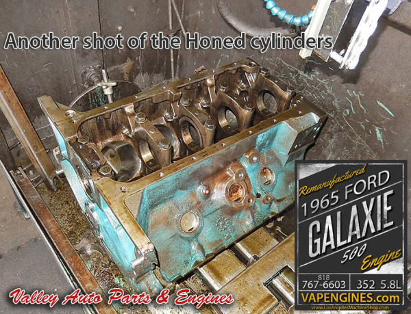 65 Ford Galaxie 500 5.8L 352 V8 Remanufactured Engine - Los Angeles ...
