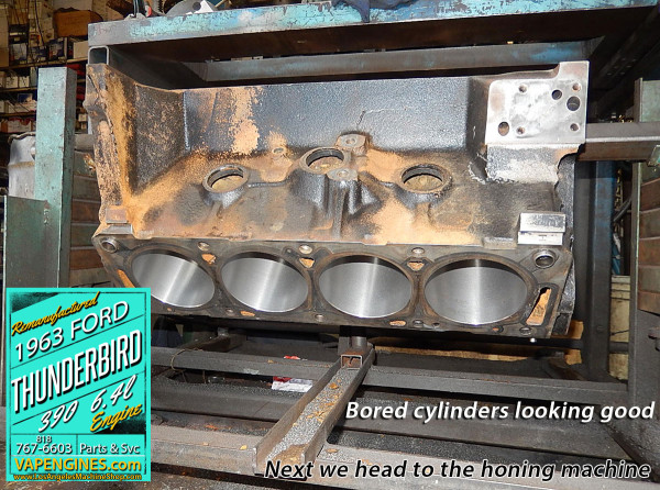 63' Ford Thunderbird 390 6.4 Remanufactured Engine - Los Angeles ...