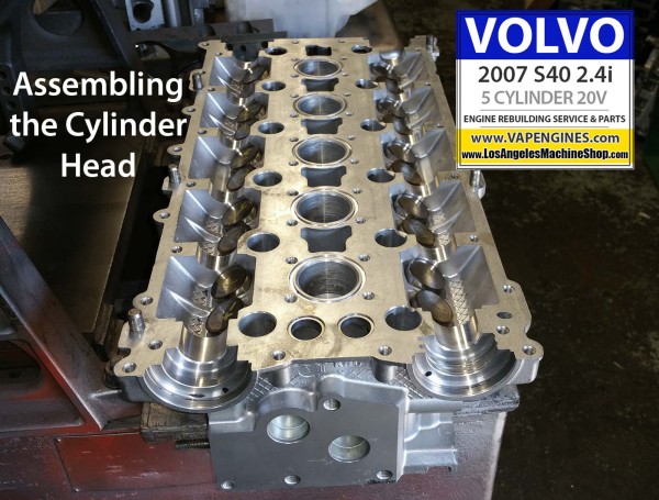 07 Volvo S40 2.4i Engine Rebuild - Los Angeles Machine Shop- Engine ...