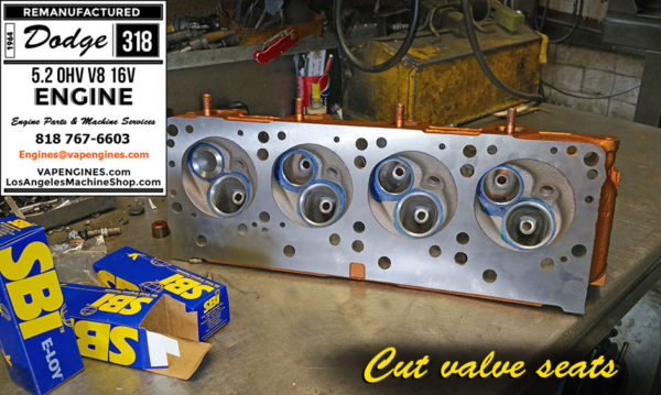 64 Dodge 318 Engine Rebuild Service - Machine Shop Photos