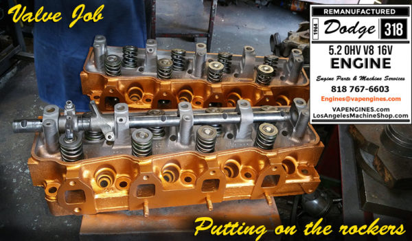 64 Dodge 318 Engine Rebuild Service - Machine Shop Photos
