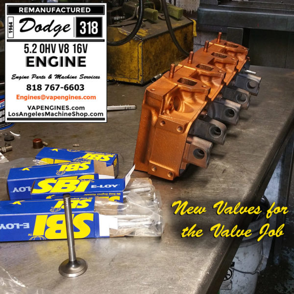 64 Dodge 318 Engine Rebuild Service - Machine Shop Photos