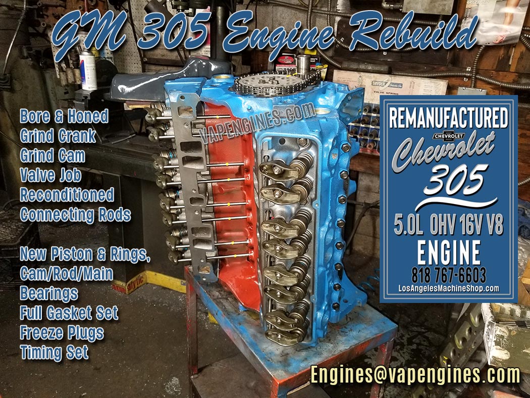5 0 305 Chevy Engine